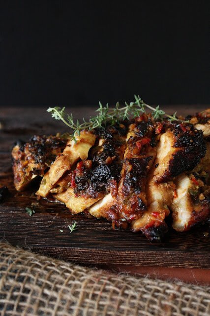 A spicy baste & grilled chicken ~ ayam percik - Recipe Petitchef