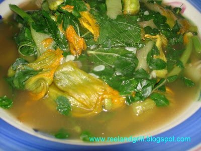 Abraw o inabraw recipe (vegetables stewed in fish paste)