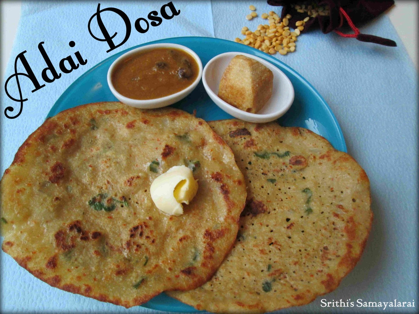 Adai dosa / healthy breakfast recipe - Recipe Petitchef