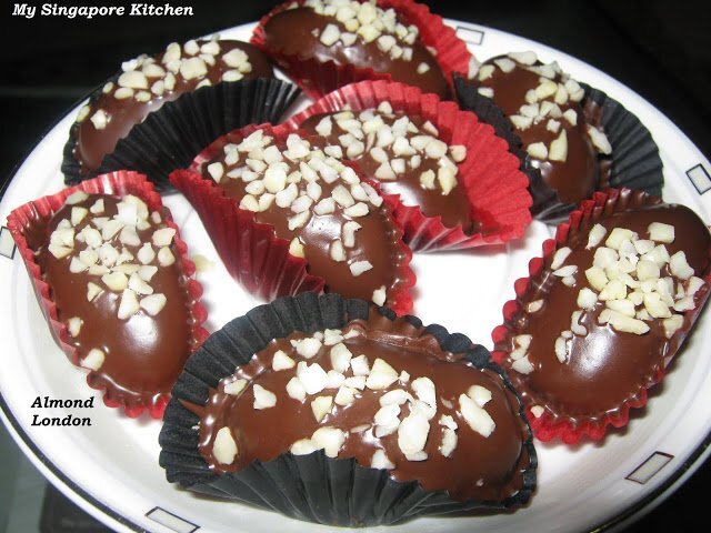 Almond london, Recipe Petitchef