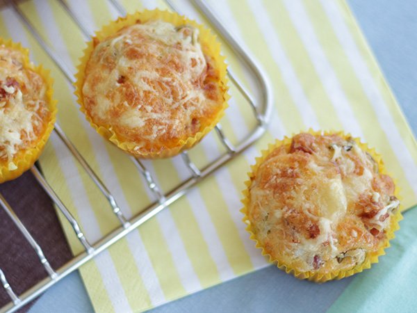 Appetizers muffins - video recipe ! - Recipe Petitchef