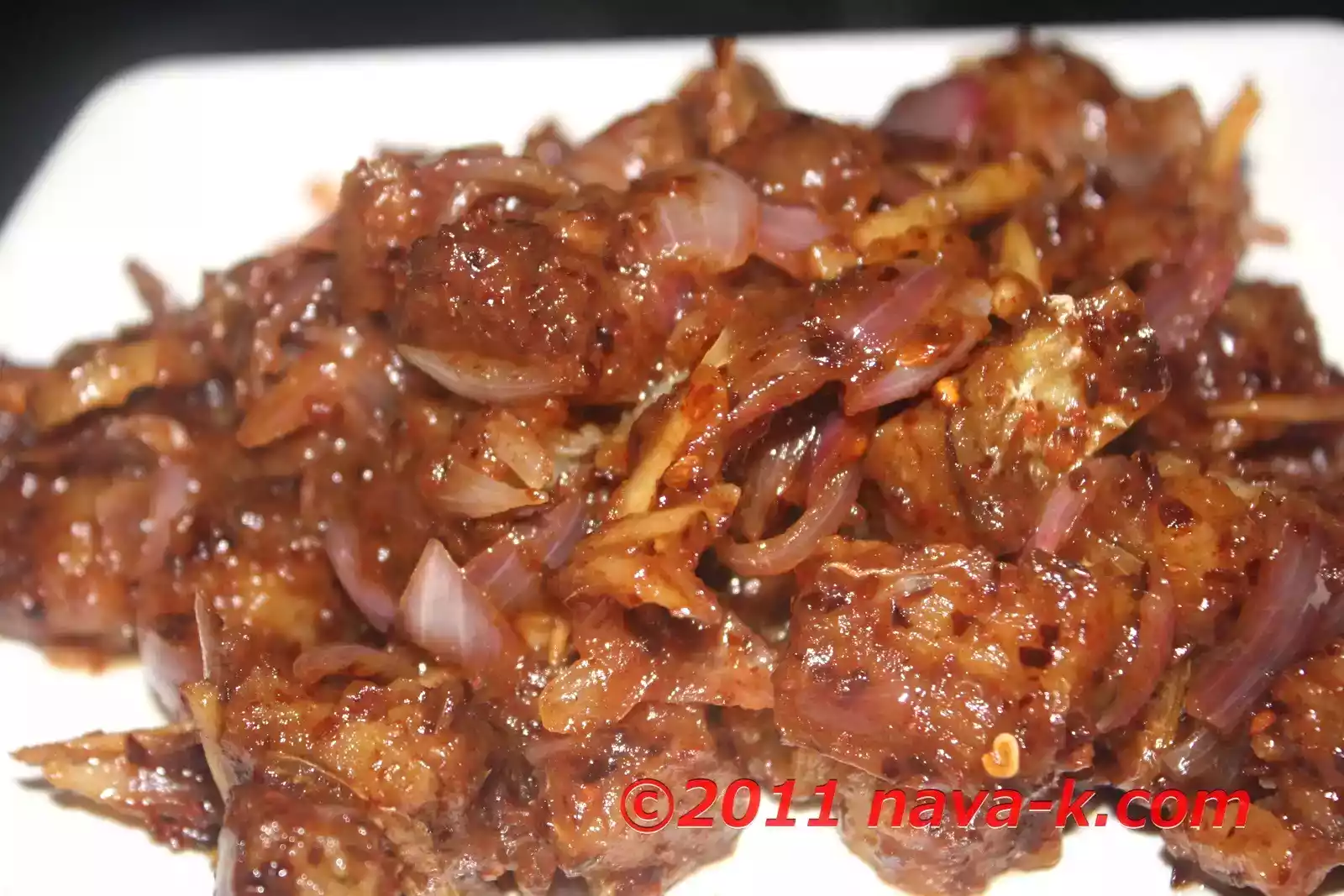 Asam (tamarind) salt fish sambal recipe: easy and tasty