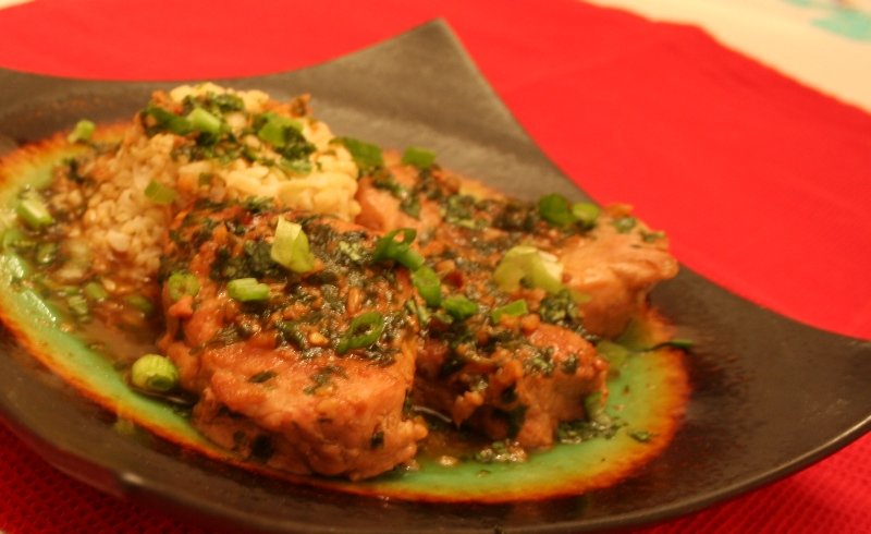 Asian pork tenderloin medallions - Recipe Petitchef