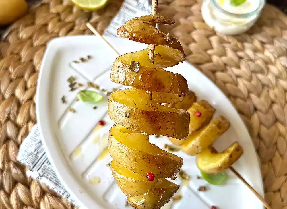 Spiral potato recipe