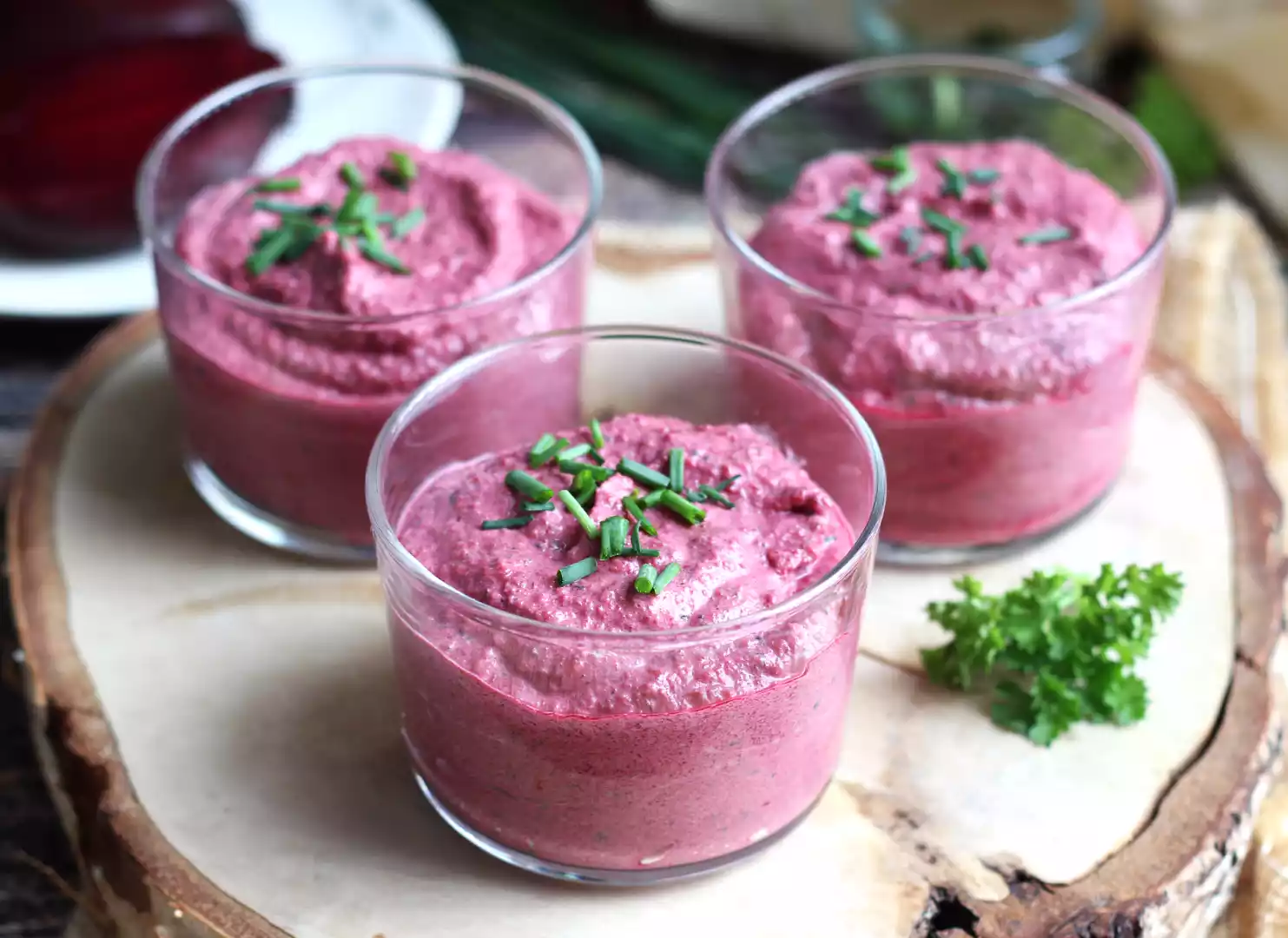 Beet verrines recipe: an easy and fresh starter