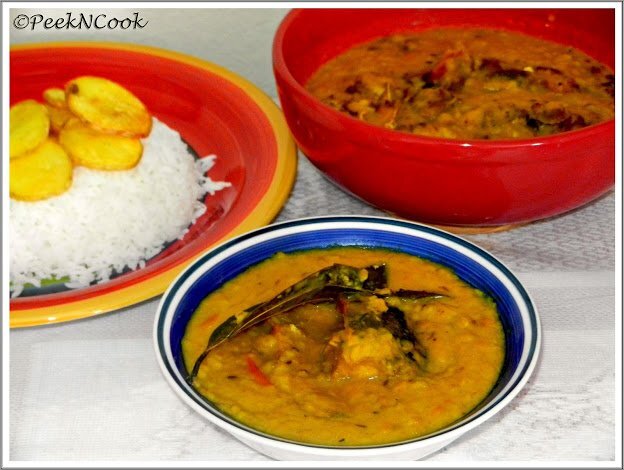 Bengali fish head dal - Recipe Petitchef