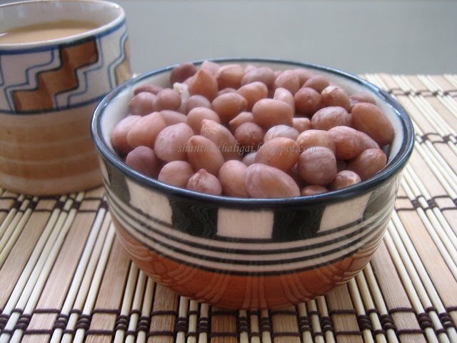 Boiled peanuts recipe / avicha verkadalai