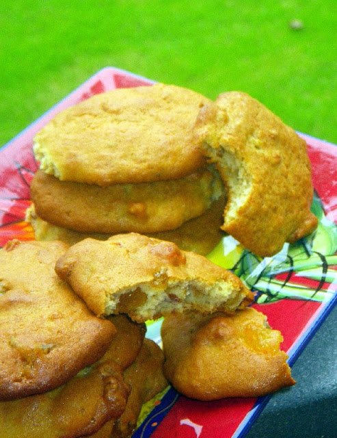 Caribbean muffin top banana cookies recipe
