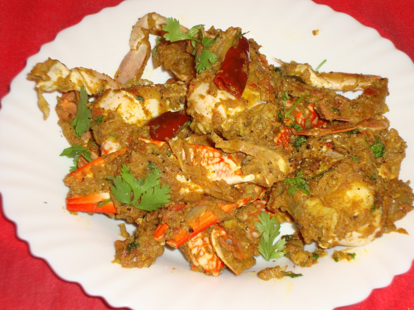 Chettinad crab masala / chettinad nandu masala