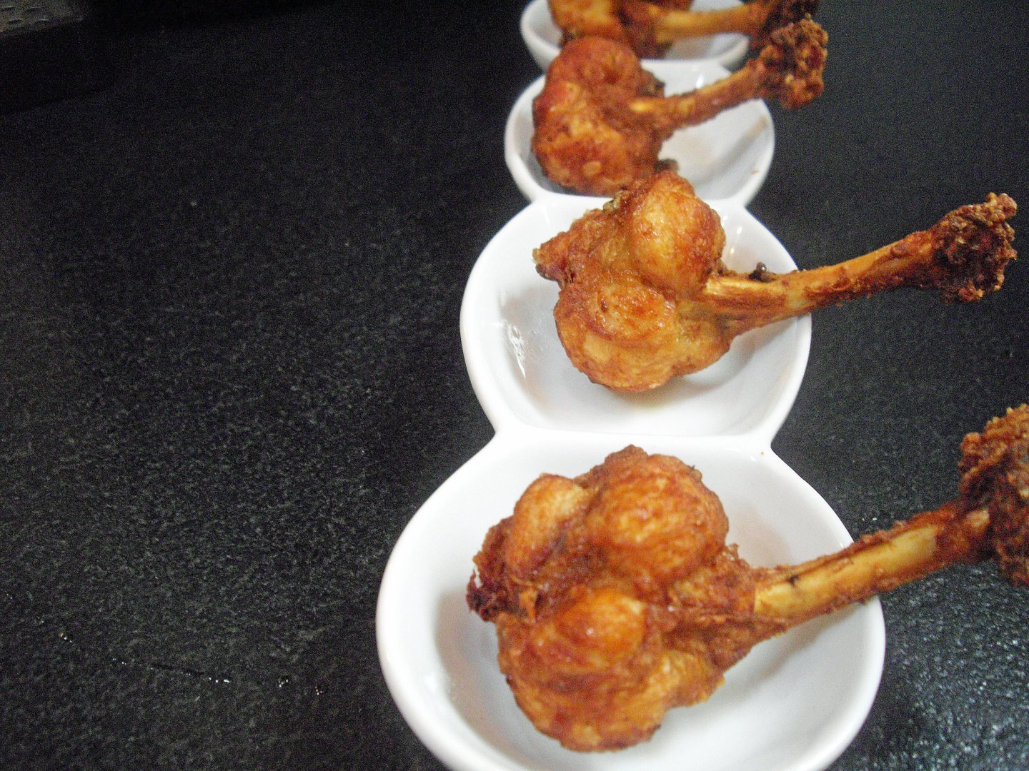 Chicken lollipops