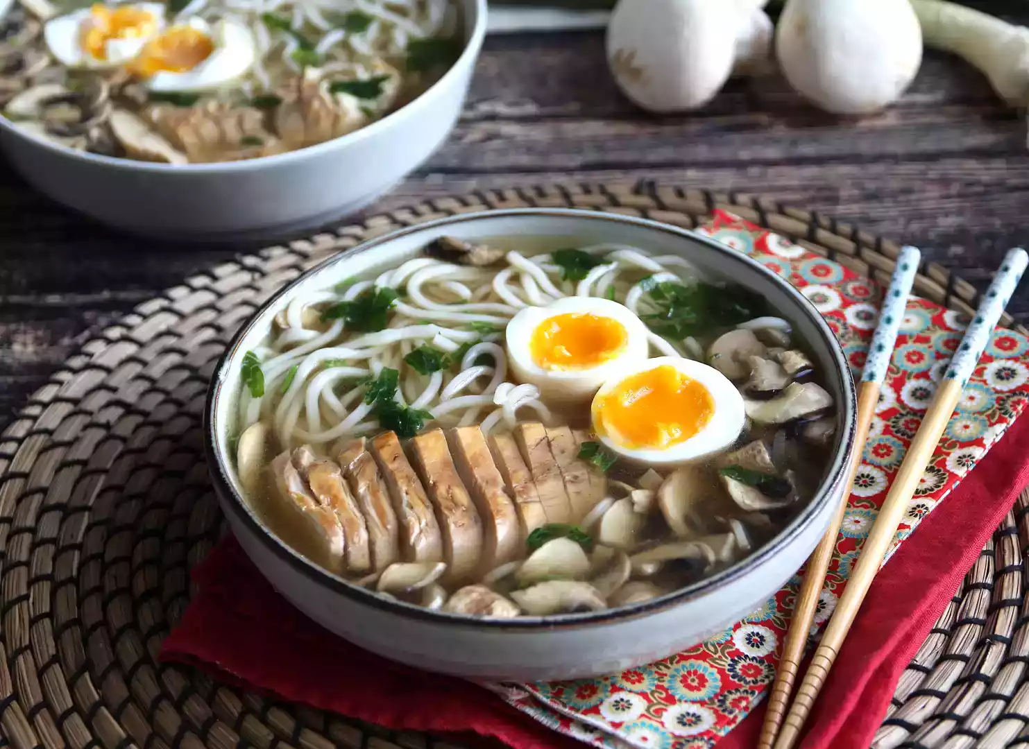 Easy chicken ramen recipe: iconic asian dish