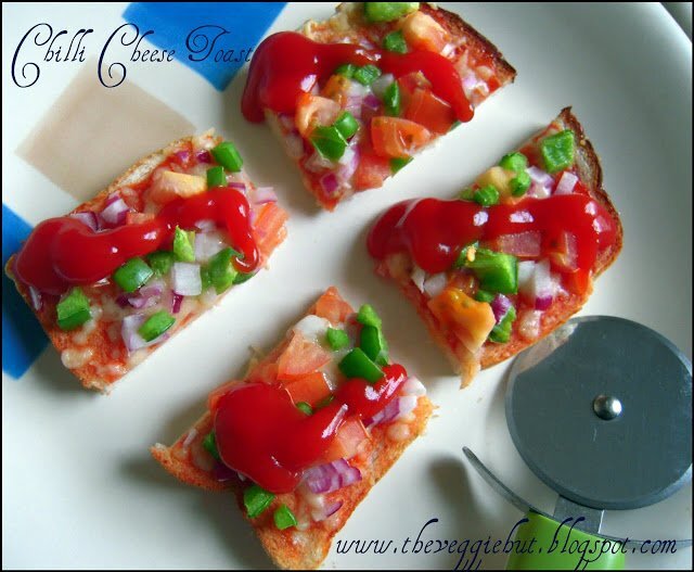 Chilli cheese toast - Recipe Petitchef