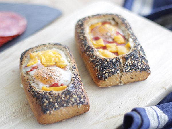 Chorizo egg boats - recipe video