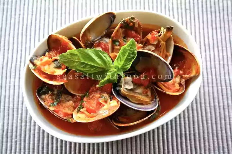 Clams posillipo recipe