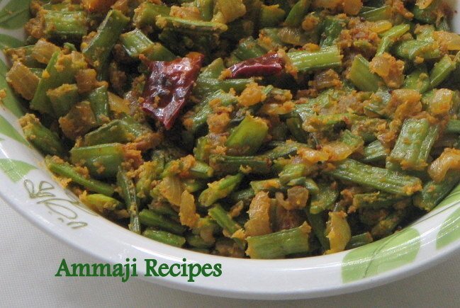 Cluster beans curry ( gorichikkudu koora) - Recipe Petitchef