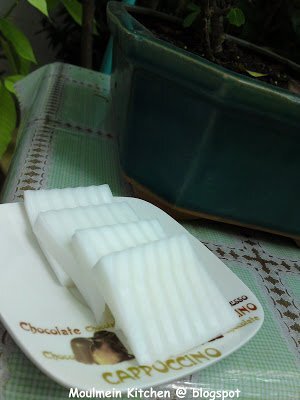 Coconut jelly recipe (kyauk kyaw)