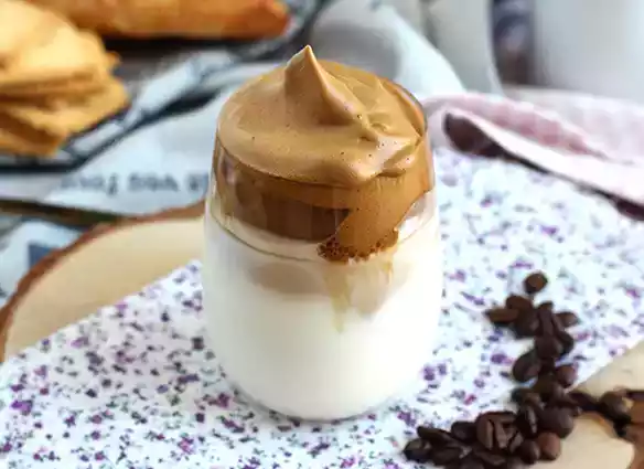 Dalgona coffee mousse recipe