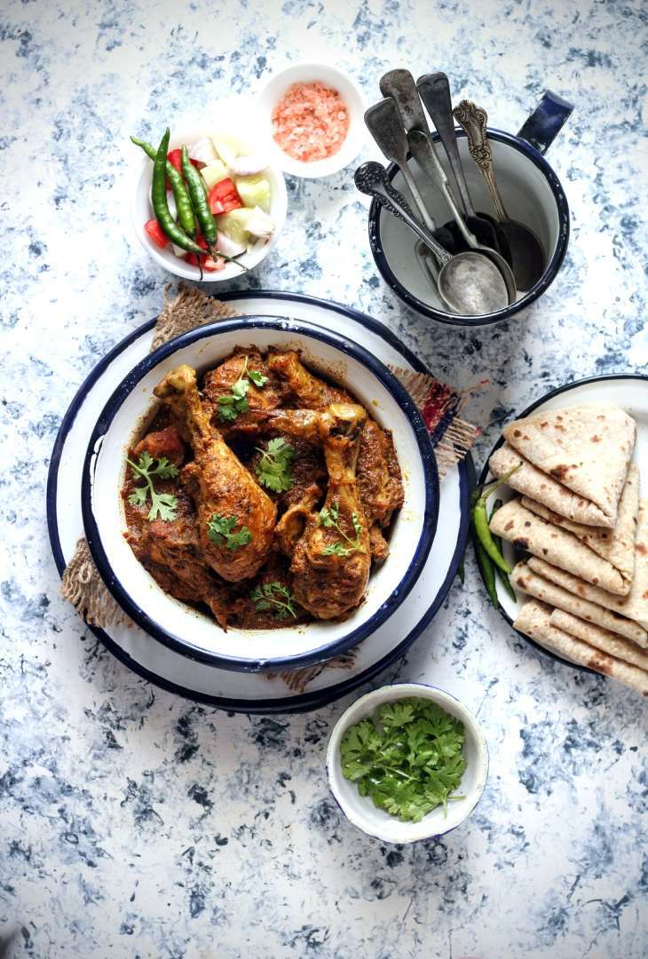 Dhaba chicken (spicy highway chicken)