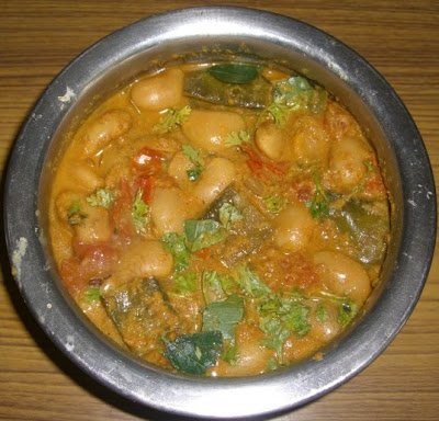 Double beans/ lima beans curry - Recipe Petitchef