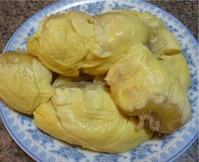 Durian sticky rice recipe in coconut milk