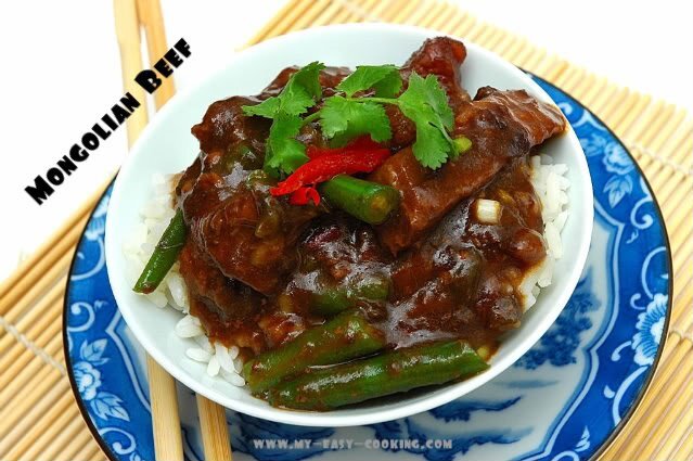 Easy mongolian beef recipe - quick & tasty dinner