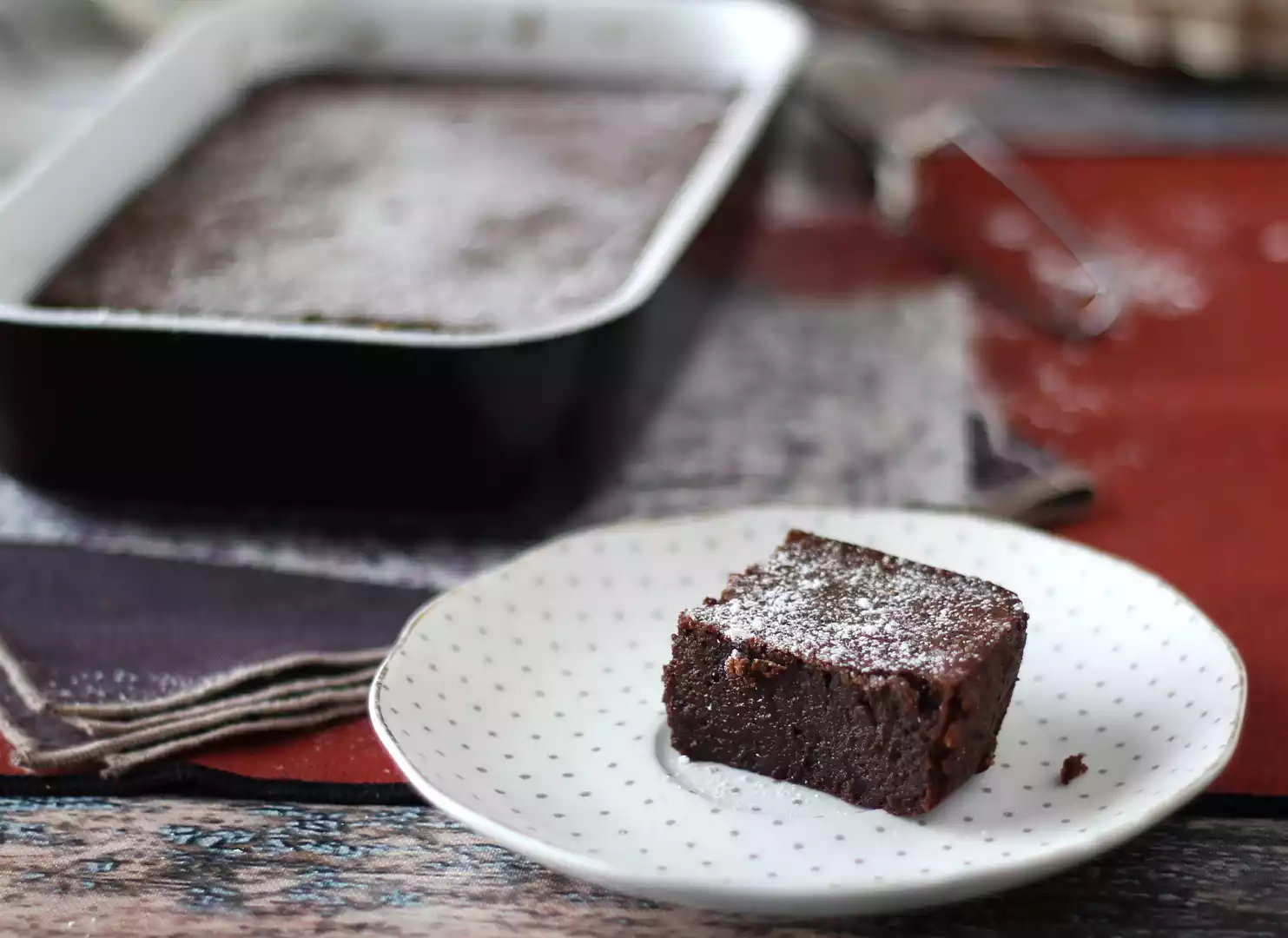 Easy chocolate chestnut cream cake recipe, 4 ingredients