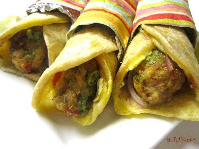 Bengali egg roll & simple egg stir fry recipe