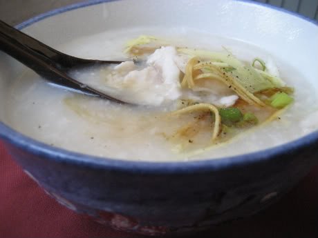 Cod fish congee recipe