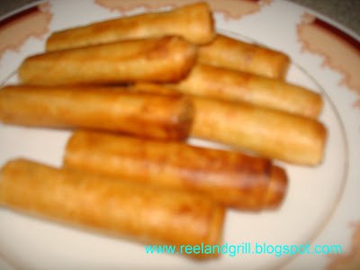 Fish shanghai recipe (fish spring roll)