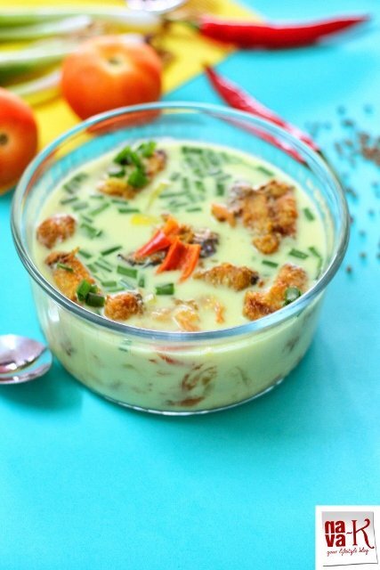 Fish sodhi recipe (fish in coconut milk gravy)