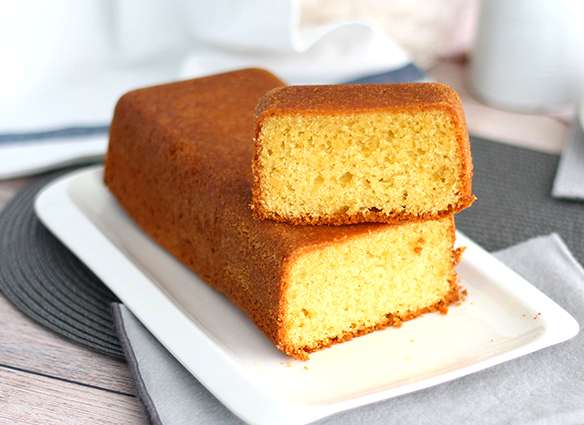 Four-quarters cake recipe: simple and quick