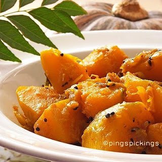 Indian style fried pumpkin recipe