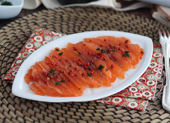 Gravlax recipe: swedish-style marinated salmon