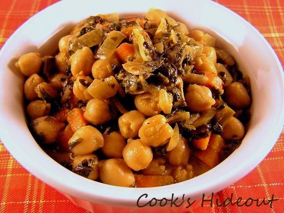 Green chole with coconut milk - Recipe Petitchef