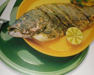 Grilled fish with chutney recipe for a tasty dinner