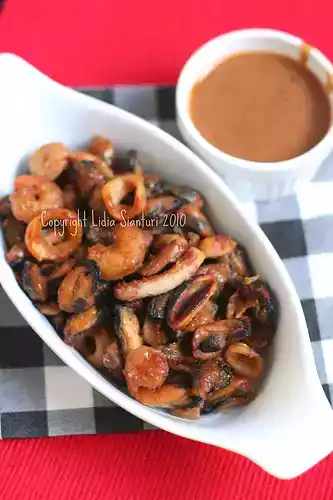 Grilled mixed-mini seafood recipe - christmas countdown