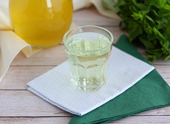Homemade mint syrup recipe