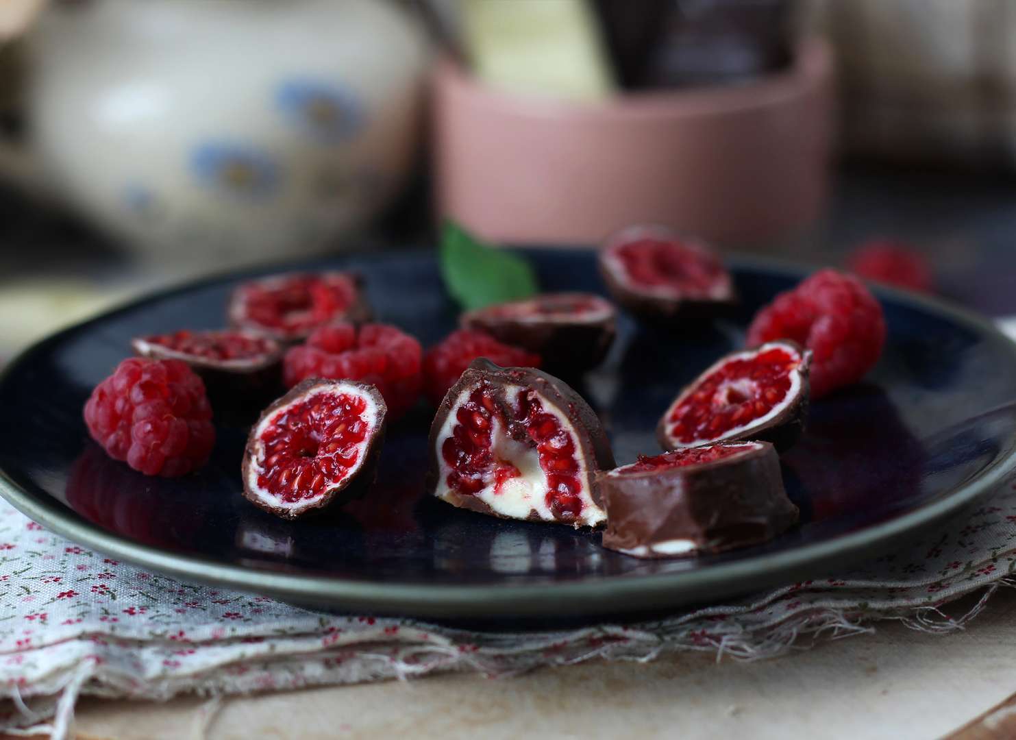 Recipe: try these trendy homemade chocolate raspberries