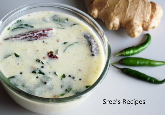 Inji/ginger curry recipe (kannur style)