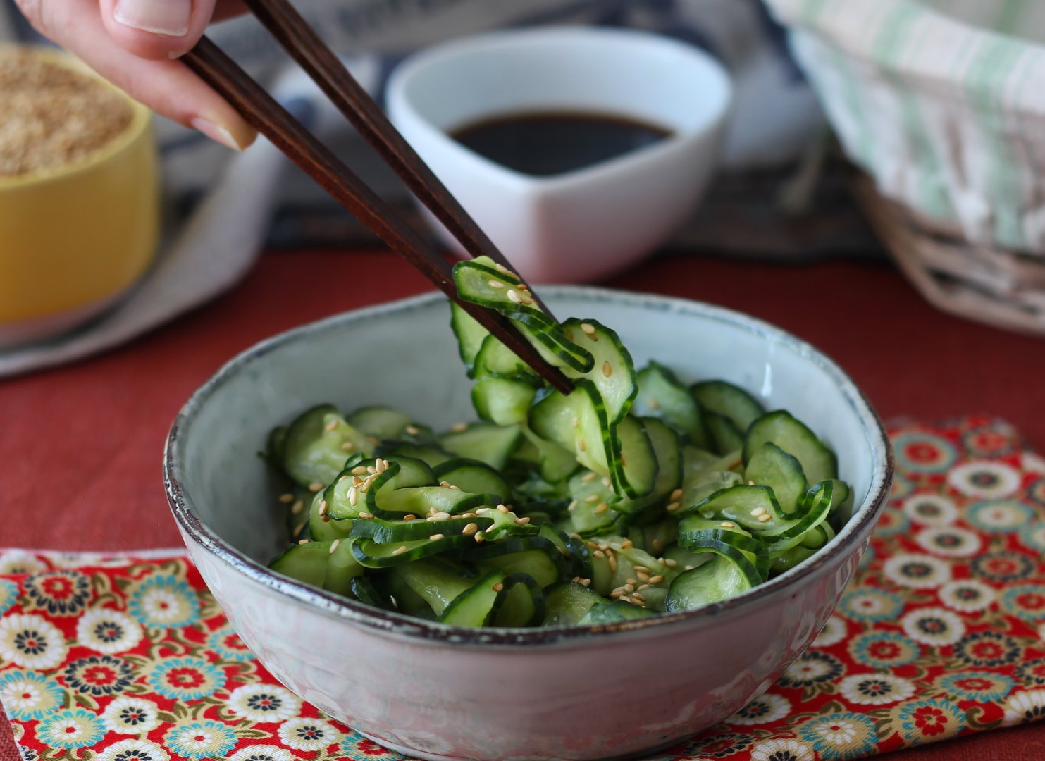 Japanese cucumber salad recipe