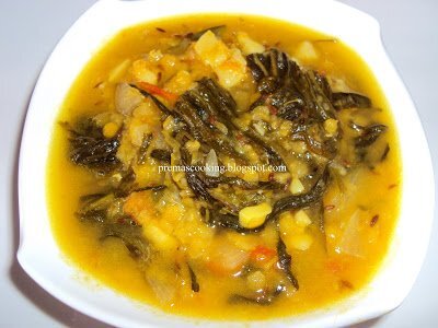 Kang kong keerai curry recipe