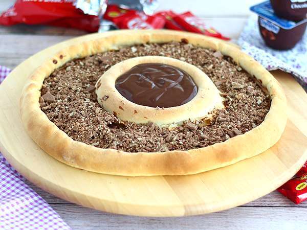 Kit kat pizza - Recipe Petitchef