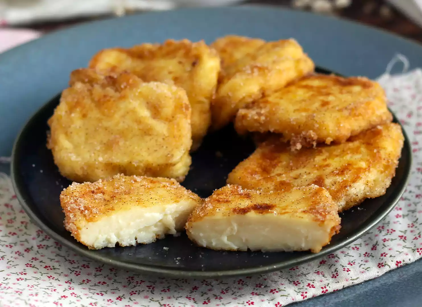 Fried milk: video recipe