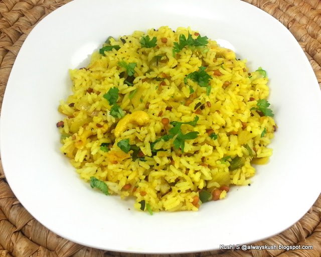 Lemon rice/chitranna - Recipe Petitchef