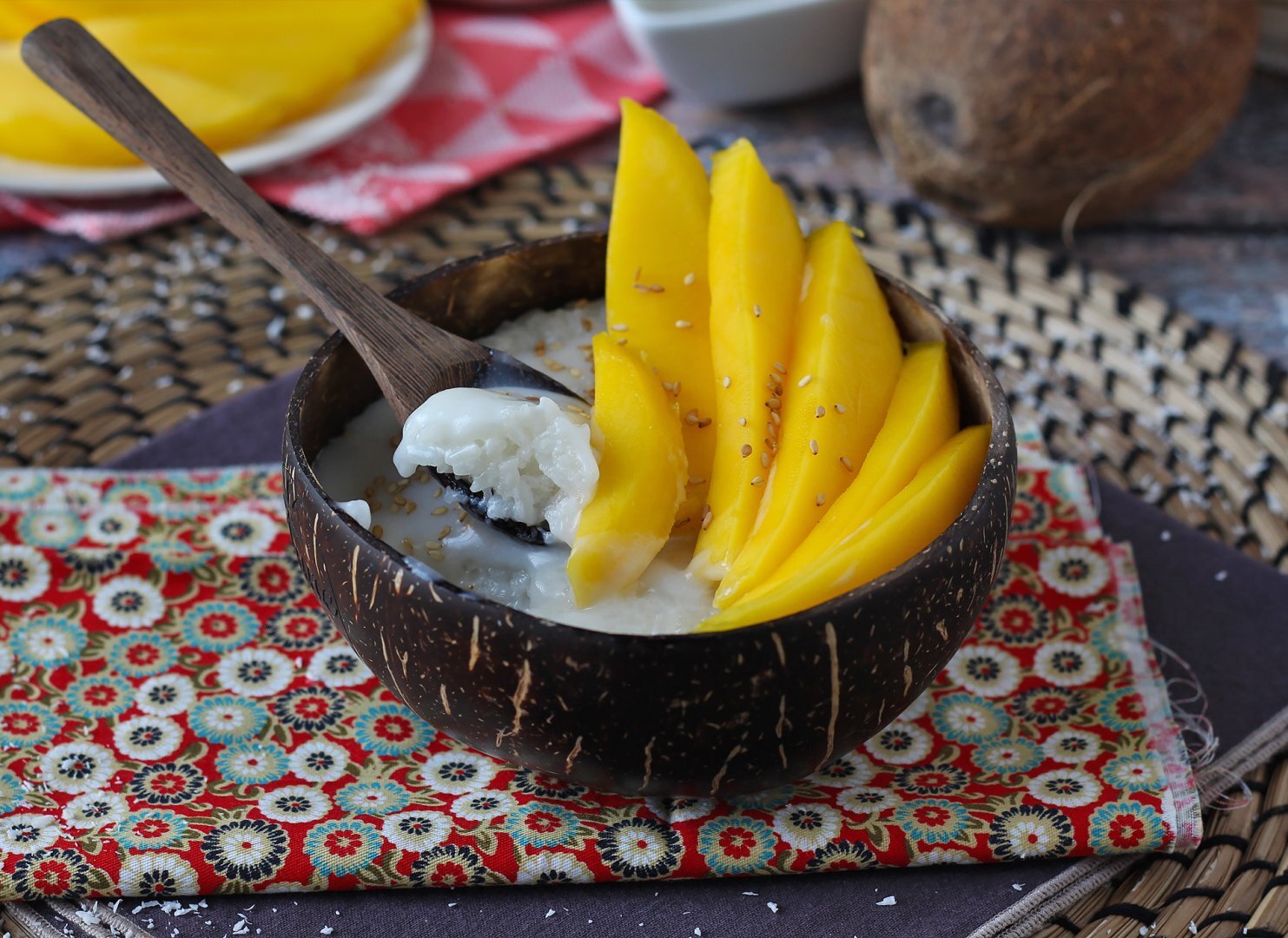 Mango sticky rice recipe, the comforting thai dessert