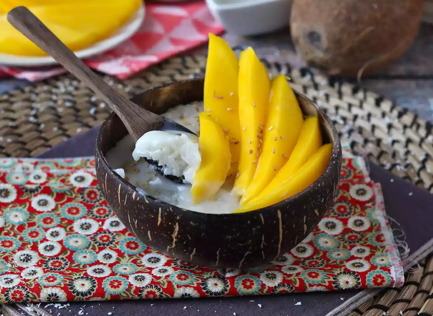 Mango sticky rice recipe, the comforting thai dessert