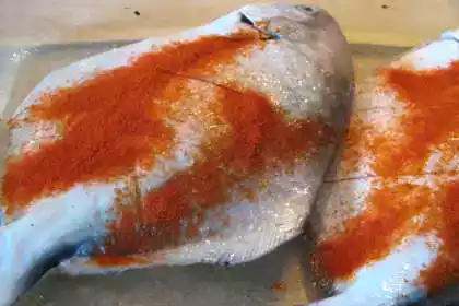 Easy masala pomfret grill recipe - tasty and quick dinner