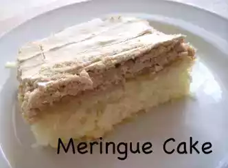 Meringue cake recipe