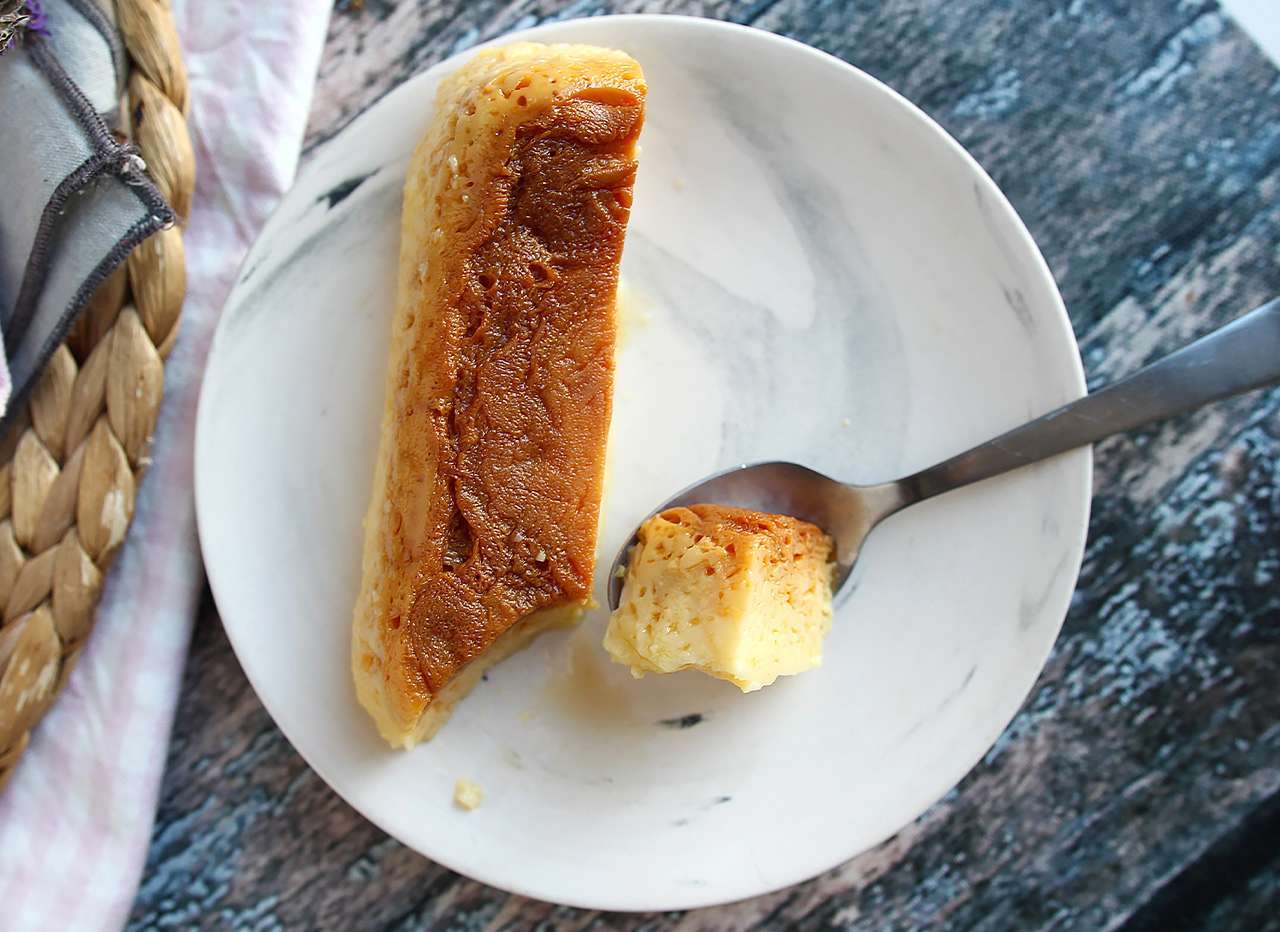 Quick microwave flan recipe: easy last-minute dessert