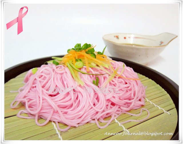 Morikawa ume soumen (dried noodle) with dipping sauce - Recipe Petitchef